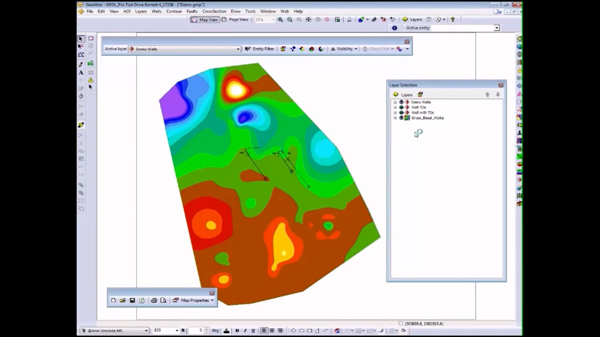 Powerful mapping, geological, geophysical & petrophysical ...